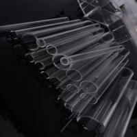 China Round Quartz Glass Tube Corrosion Resistant High Temperature Transparent Custom Size for sale