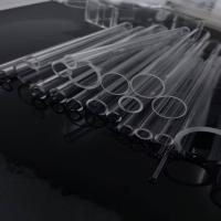 China High Borosilicate Quartz Glass Tube Transparent Heating Resistant Ozone Free Cutting Polished for sale