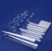 China Quartz Sleeve Transparent Heat Resistant Polished Borosilicate Glass Tube Custom Size for sale
