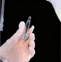 China Silica Fused Quartz Glass Tube Transparent High Temperature Clear Quartz Tubing for sale
