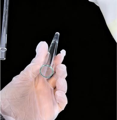 China Silica Fused Quartz Glass Tube Transparent High Temperature Clear Quartz Tubing for sale