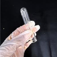 China Silica Fused Quartz Glass Tube Transparent High Temperature Clear Quartz Tubing for sale