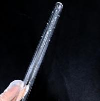 China Silica Fused Quartz Glass Tube Transparent High Temperature Clear Quartz Tubing for sale