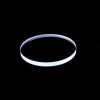 China CNC Processing Customized Clear Glass Wafer Fused Quartz Plate Quartz Glass Disc with Hole for sale
