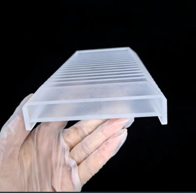 China Customized Fused Quartz Glass Plate 92% Transmittance For Photovoltaic for sale