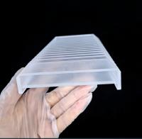 China Customized Opaque Fused Quartz Substrate Frosted Quartz Board for Photovoltaic Cutting for sale