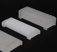 China Drilled Ground Opaque Quartz Plates Square Pattern Heat Resistant for Photovoltaic Cutting Welding for sale