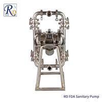 China RD-FDA 25 Sanitary Penumatic Chemical Diaphragm Pump For Food Pharmaceutical Industry for sale