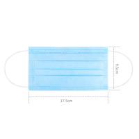 China Antibacterial Earloop Face Masks Disposable Mouth Mask Comfortable Wearing for sale