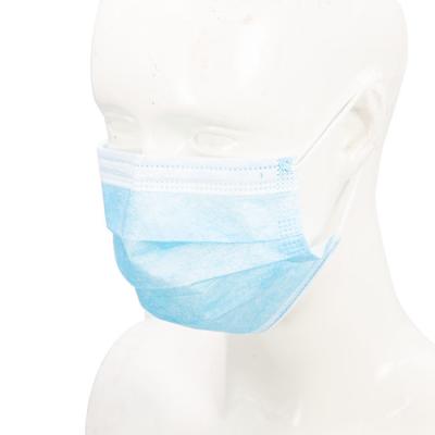 China Anti Pollution Disposable Face Mask With Elastic Ear Loop Surgical Mask for sale
