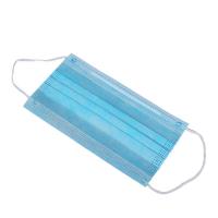 China Standard Earloop Face Masks 3 Layer Disposable Dust Masks Non Woven Material for sale