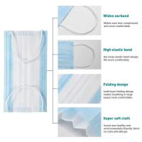 China 3 Ply Earloop Face Masks Breathable Skin Friendly Earloop Procedure Masks for sale