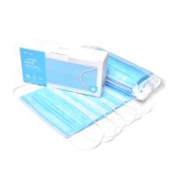 China Non Woven Disposable Face Respirator Mask 3 Layer Earloop Activated Carbon for sale