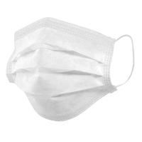 China Anti Dust Non Woven Face Mask White Ear Loop Disposable Surgical Mask for sale