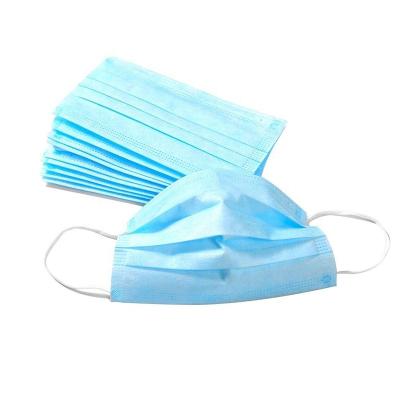 China 3 Ply Non Woven Face Mask Anti Coronavirus For Isolating Bacteria  / Dust for sale