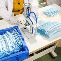 China 3 Ply Non Woven Face Mask Anti Coronavirus For Isolating Bacteria  / Dust for sale