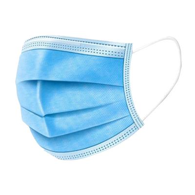 China Disposable Antibacterial Face Mask 3 Ply Non Woven Protective Face Mask Anti Virus for sale