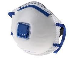 China Flat Fold Disposable FFP2 Face Mask  , Comfortable Dust Mask FFP2 With Valve for sale