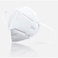 China White Color Disposable Non Woven Face Mask KN95 Folding High Elastic Rubber Band for sale