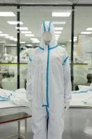 China Non Woven Full Body Coverall Disposable Protective Suit CE Approval for sale