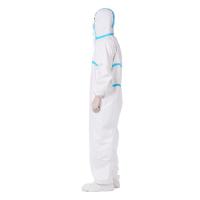 China Non Woven Full Body Disposable Protective Suits Isolation Clothing for sale