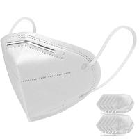 China KN95 FFP2 Face Mask Respirator Resuscitation Filtration Efficiency 99% for sale