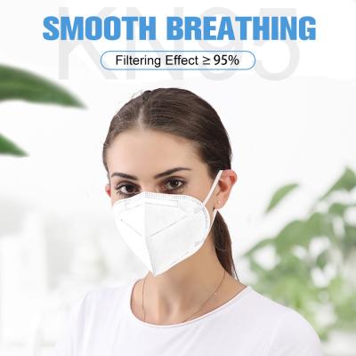 China KN95 FFP2 Face Mask Respirator Resuscitation Filtration Efficiency 99% for sale