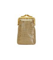 China Factory custom Vintage Luxuriant Soft Metallic Mesh 120s Womens Cigarette Case, Metal Mesh Cigarette Case w/ Lighter Pocket for sale
