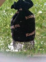China Factory custom Beaded Hand embroidered Inclined shoulder bag, Hand Made Beaded Beaded tassel bag,   Beaded evening bag Pouch for sale