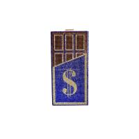China Factory Wholesale Dollars Crystal Clutch Purses for Women Evening Bags Party Cocktail Rhinestone Handbag for sale