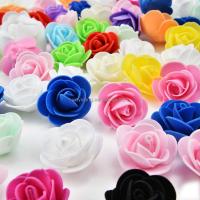 China Factory Wholesale 30cm Artificial Teddy Bear Rose Flowers PE Foam Valentines Wedding Gift Box Accessory for sale