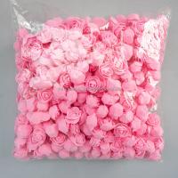 China Factory Wholesale Foam Roses 500pcs 3.5cm Artificial Foam Flower Heads DIY 20cm Teddy Bear Mold PE Rose Bear Accessories Decor for sale