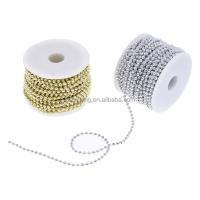 China Factory custom Silver Plastic Decorative Bead Garland, Pearl Beads Garland / Pearl String / Beaded Wire Garlands for sale