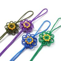 China Factory custom Chinese Flower Knotting, Hand Knitting, Braid Tassel Knots for sale