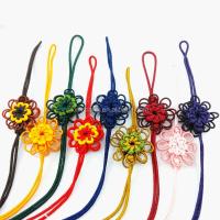China Factory custom Chinese Flower Knotting, Hand Knitting, Braid Tassel Knots for sale