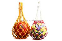 China Factory custom Basketball Net Bag Soccer Football Mesh Storage Sports Ball Holder Nylon Carry Bag Durable Single Ball Carrier for sale
