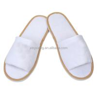 China Factory wholesale Terry Cloth Hotel Slipper, Custom SPA Slippers, Disposable Open Toe Towelling Spa Slippers for sale