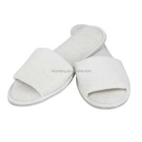 China Factory wholesale Terry Cloth Hotel Slipper, Custom SPA Slippers, Disposable Open Toe Towelling Spa Slippers for sale