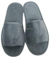 China Factory wholesale Terry Cloth Hotel Slipper, Custom SPA Slippers, Disposable Open Toe Towelling Spa Slippers for sale