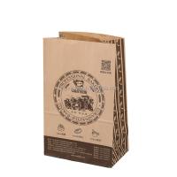 China Factory Customized Natural Kraft Paper Bags for Food Packaging, Plain Brown Paper Pouch, Craft Paper Bag Kraft paper bag for sale