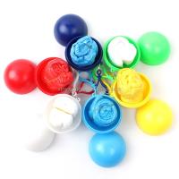 China Factory Wholesale 100% biodegradable poncho, Disposable Raincoat Poncho Ball With Hook Packed In Colorful Portable Ball for sale