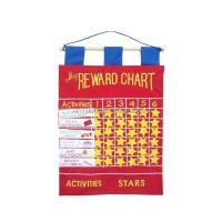 China Factory custom Children's 'Today Is' Fabric Wall Hanging Chart, Fabric Wall Chart My Reward Chart, Learning Calendar for sale