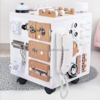 China Factory Wholesale&Custom Travel busy cube for toddler, Busy cube baby Montessori toys for baby Activity cubes for sale