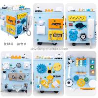 China Factory Wholesale&Custom Travel busy cube for toddler, Busy cube baby Montessori toys for baby Activity cubes for sale
