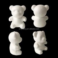 China Factory Wholesale&Custom 1Pc Valentines Polystyrene Styrofoam Foam Ball Rose Bear Heart Craft DIY Party, DIY rose bear kits for sale