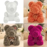China Factory Wholesale Rose Bear Homemade DIY Gift Kit, DIY Rose Bear Accessories Kits, DIY Rose Bear Wedding Party Decoration Gifts for sale