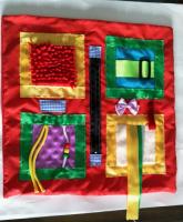 China Factory custom Fidget Quilts, Fidget Blanket- Fidget Pillowcase Cover for Those Suffering from Memory Loss and Dementia 02 for sale