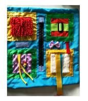 China Factory custom Fidget Quilts, Fidget Blanket- Fidget Pillowcase Cover for Those Suffering from Memory Loss and Dementia 02 for sale