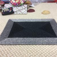 China Factory wholesale&custom Beaded Placemats For Dining Table, Wooden Bead Woven Placemat, Hand beads embroidery table runner 05 for sale