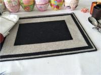 China Factory wholesale&custom Beaded Placemats For Dining Table, Wooden Bead Woven Placemat, Hand beads embroidery table runner 08 for sale